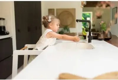 Childhome Učící věž White Natural