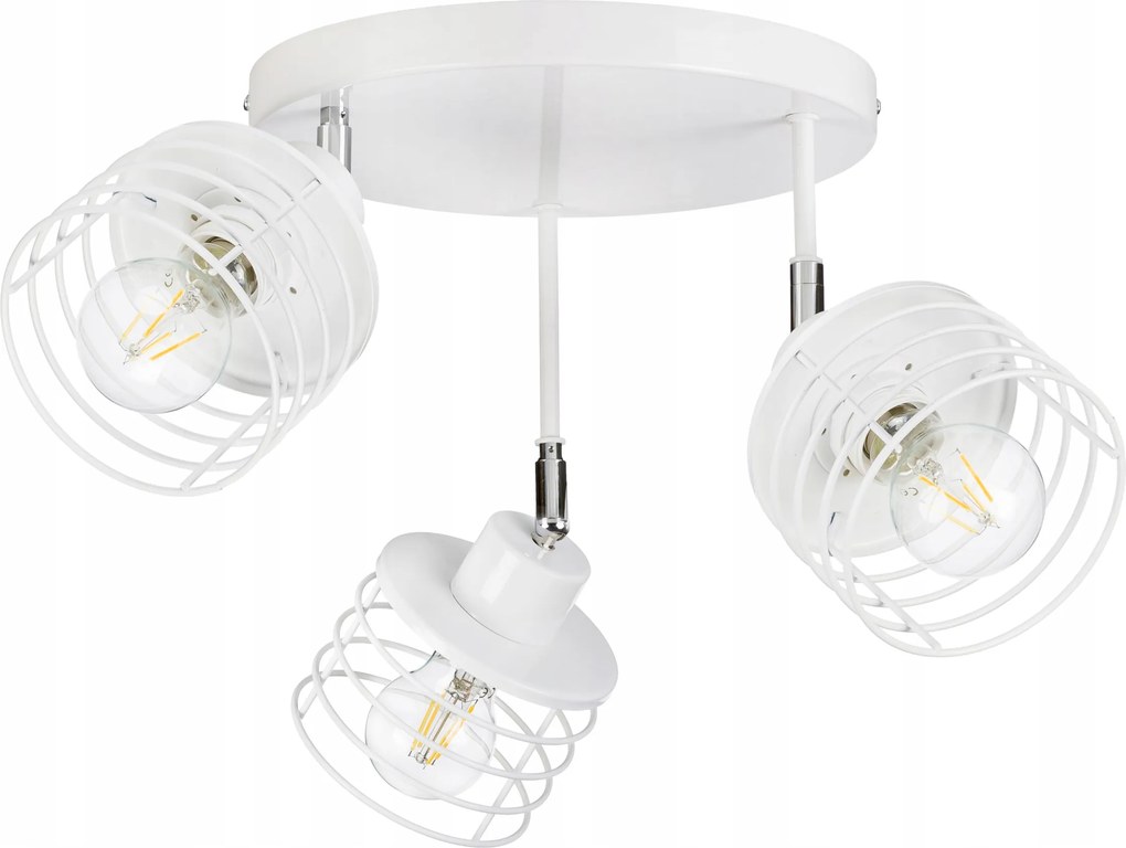 Lampa stropní svítidlo lustr s vysokým pohybem loft pružina