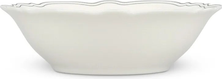 Bílé misky v sadě 2 ks na polévku/na salát z kostního porcelánu 625 ml Odette – S|P Collection