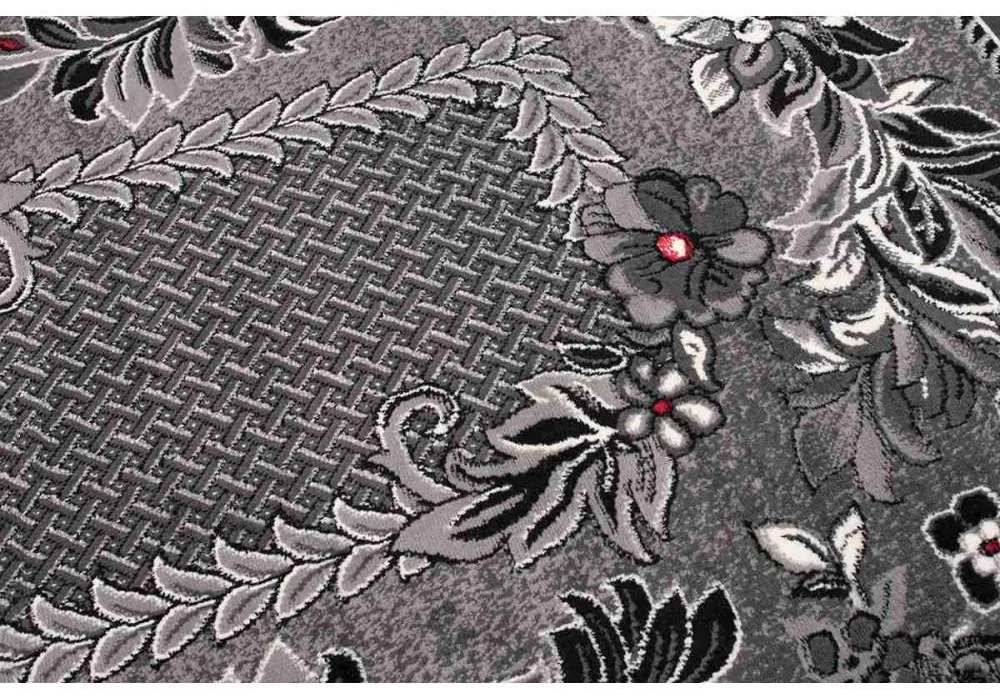Kusový koberec PP Iman šedý 250x350cm