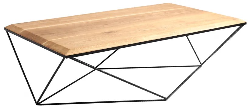 Konferenční stolek Deryl dub 140x80 cm