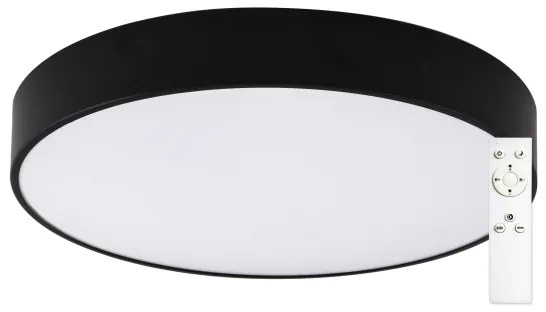 Top Light-LED Koupel. stropní svítidlo PETAL LED/48W/230V IP44 pr.48 cm černá+DO