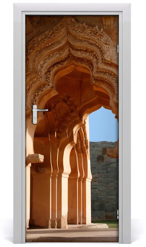 Fototapeta samolepící dveře Lotus Mahal Hampi 75x205 cm