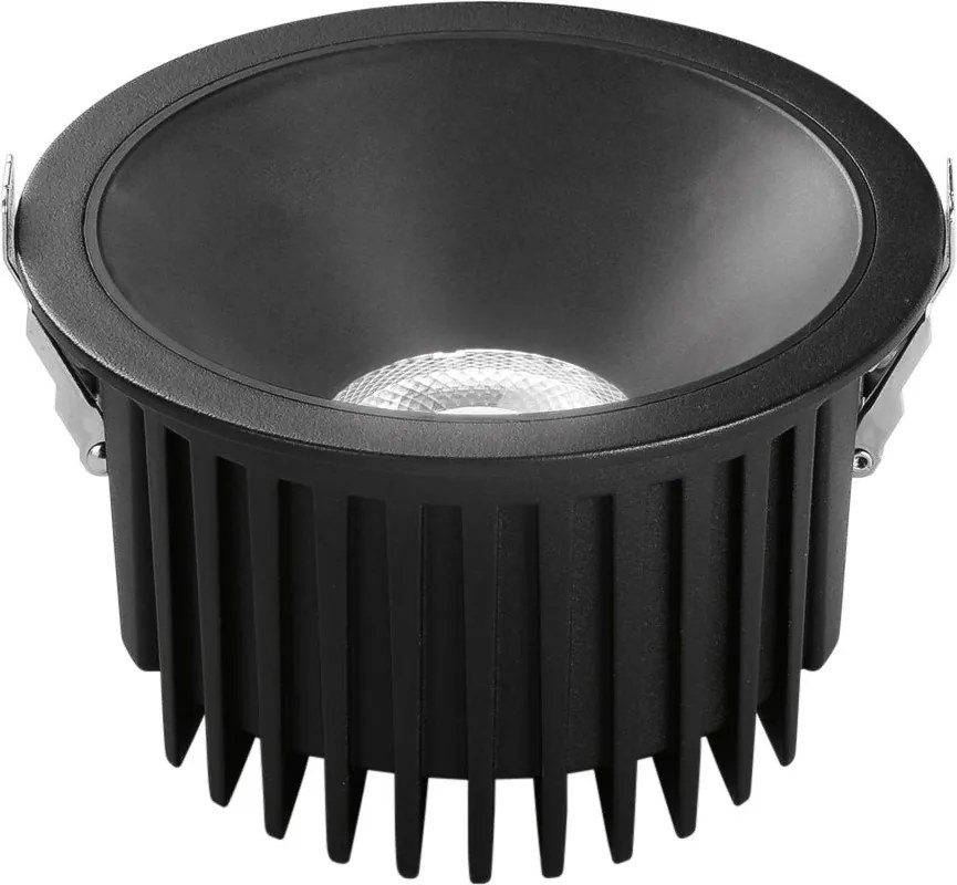FAN INC-QUANTUM-R30-NER Zápustné venkovní svítidlo LED Quantum, hliník, černé, 30 W, 3300 lm, CCT, 16 x 16 x 9,6 cm, IP44 - FANEUROPE
