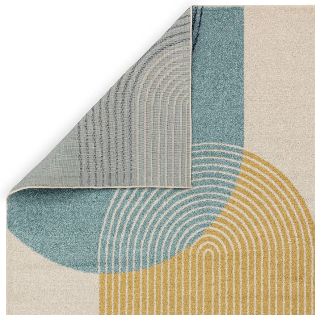 Tribeca Design Kusový koberec Jars Blue Retro Rozměry: 120x170 cm