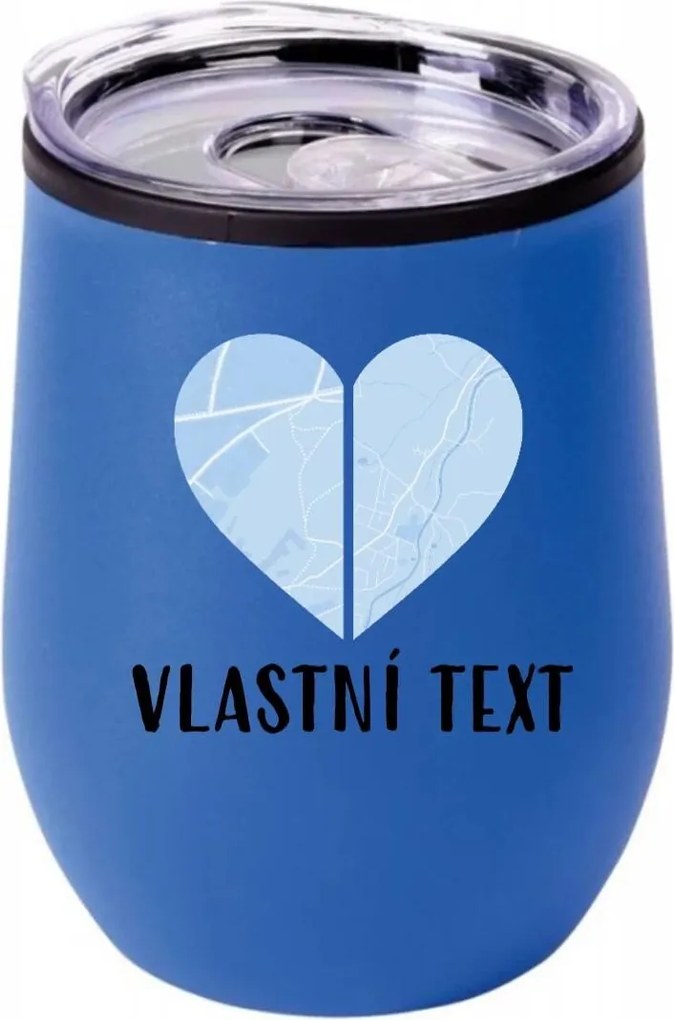 Personalizovaný termohrnek "BOWL" - Dvě místa, jedno srdce