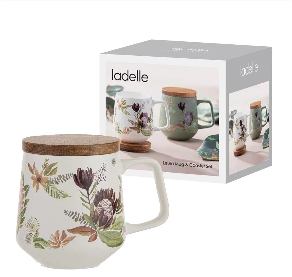 Bílý porcelánový hrnek 430 ml Leura – Ladelle