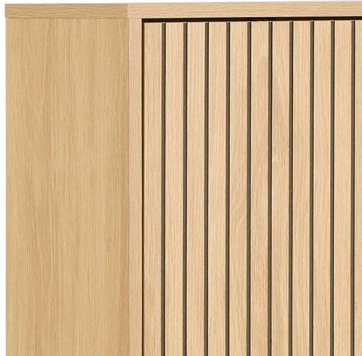 Výklopný botník ALBANY 71,6 cm dub přírodní