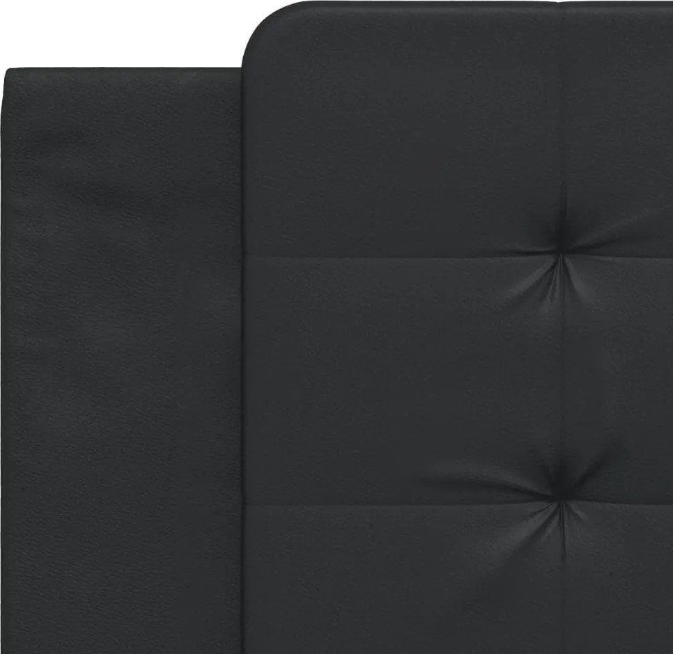 Postel s matrací Zadar černá 180 x 200 cm umělá kůže 3208880