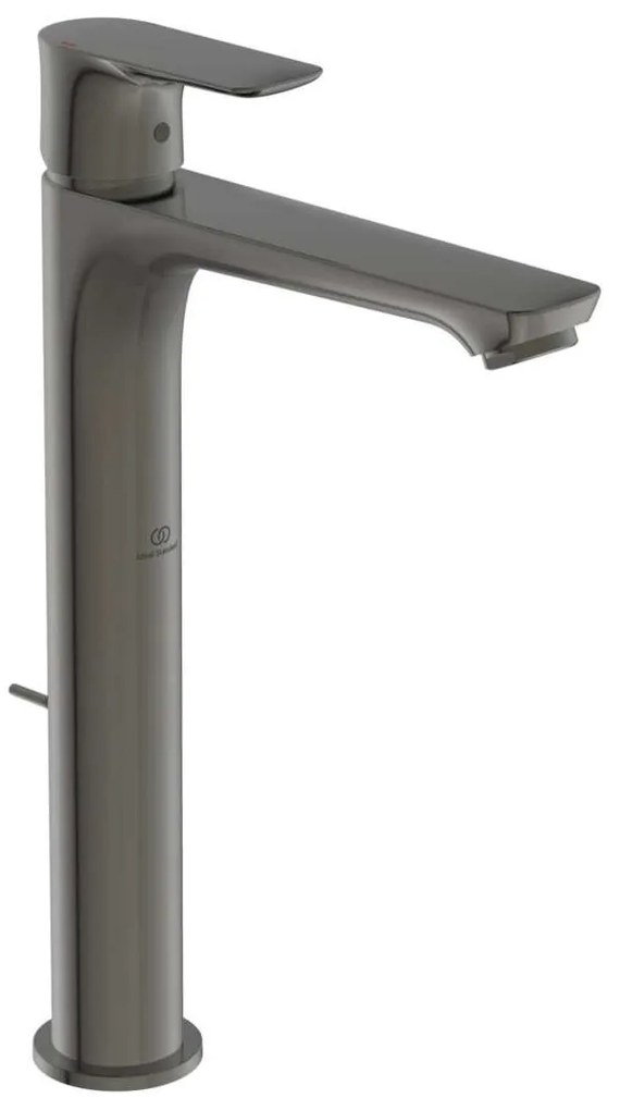 Ideal Standard Connect Air - Umyvadlová baterie Slim s výpustí, Magnetic Grey A7025A5