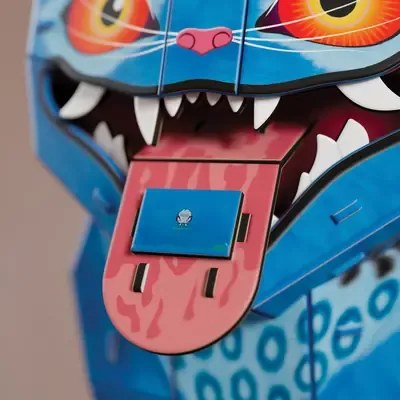 SPIN MASTER 4D Build K-Pop Demon Hunters Derpy Tiger a Sussie / 3D mod