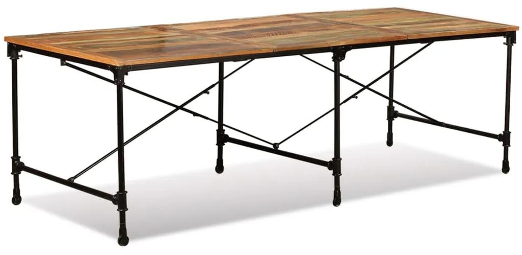 Jídelní stůl masivní recyklované dřevo 240 cm,  243994