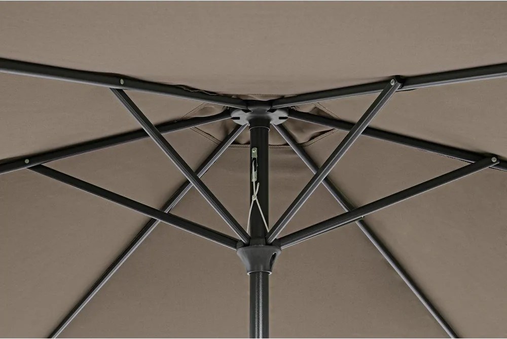 Taupe slunečník ø 270 cm Kalife – Bizzotto