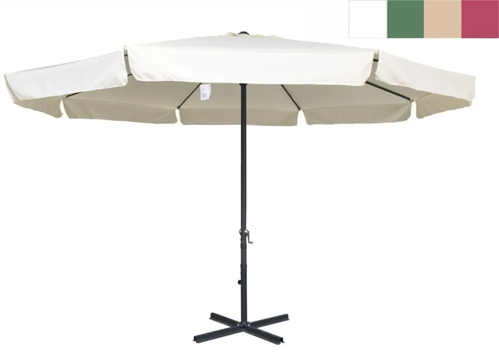 ROJAPLAST Slunečník - STANDART, 4 m Barva: béžová