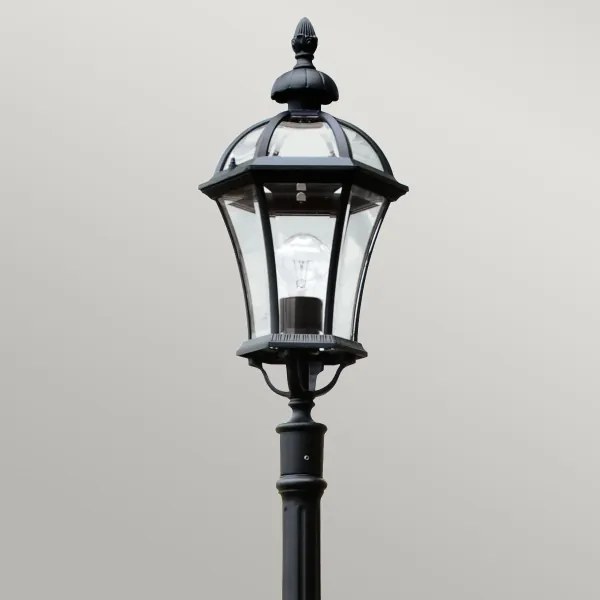 Garden Zone GZH-LB5 - Venkovní lampa LEDBURY 1xE27/100W/230V IP44 černá