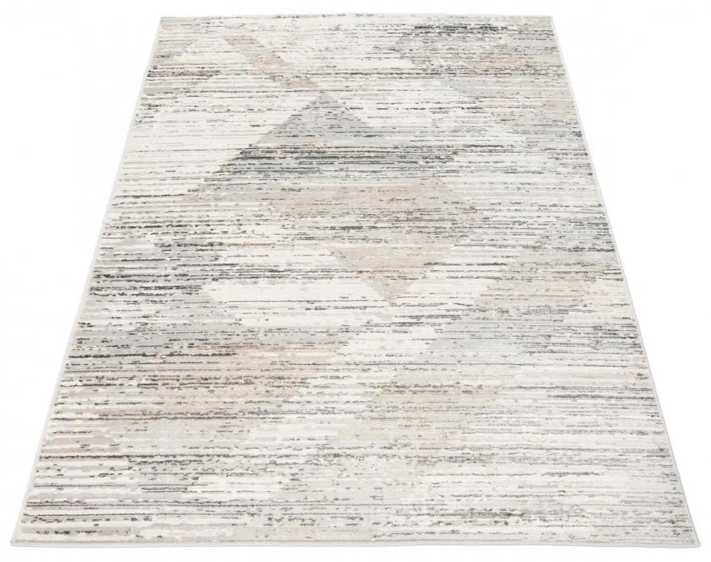+Kusový koberec Zeus krémově šedý 240x330cm