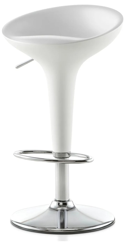 Výprodej Magis designové barové židle Bombo Stool Adjustable (bílá, 61 - 85 cm)
