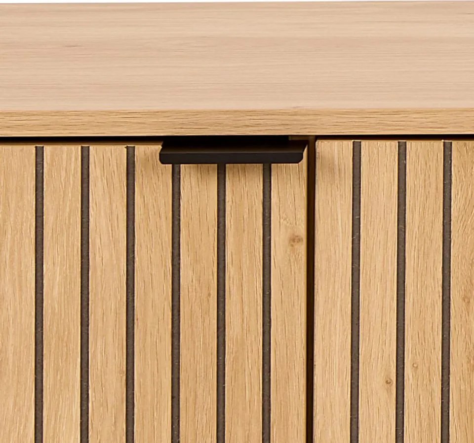 TV stolek Jaipur 176 cm dub přírodní
