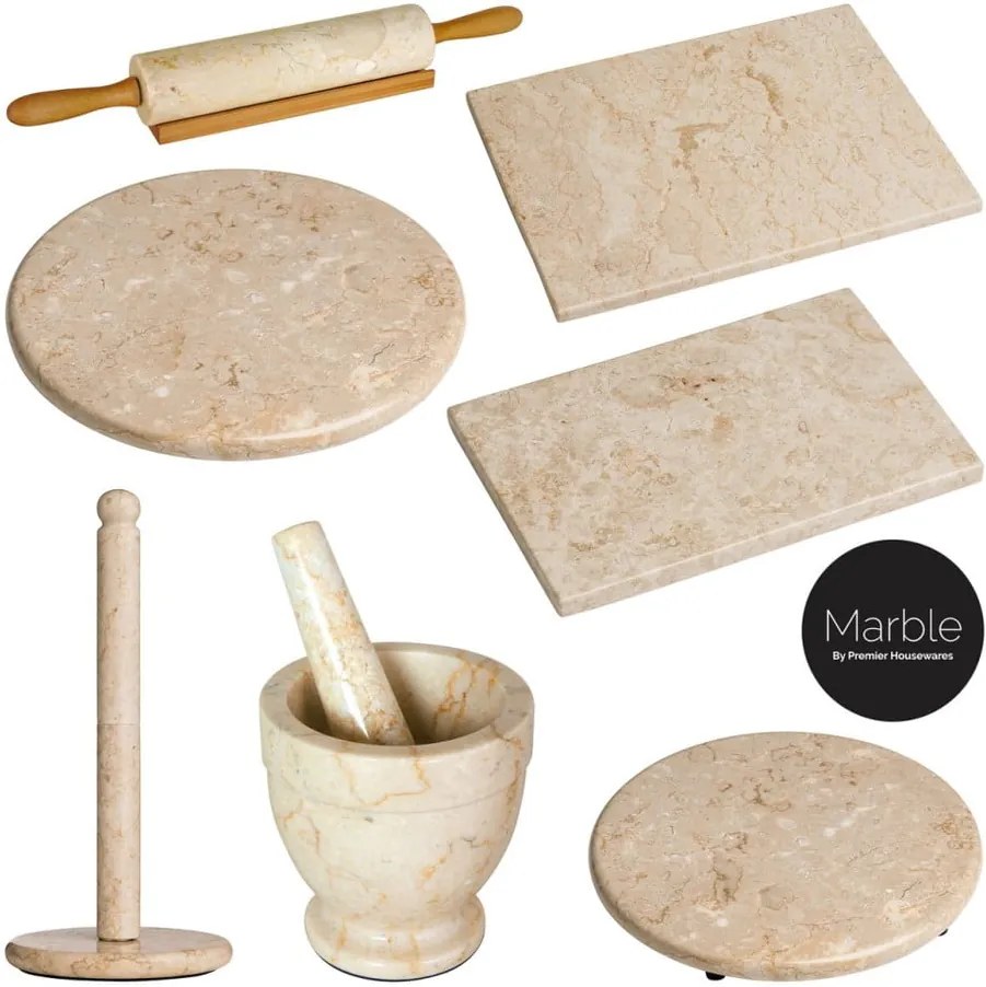 Mramorový stojan na papírové utěrky Premier Housewares Champagne Marble