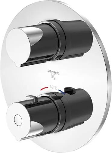 STEINBERG - Podomítková termostatická baterie /bez montážního tělesa/, chrom 100 4102 1