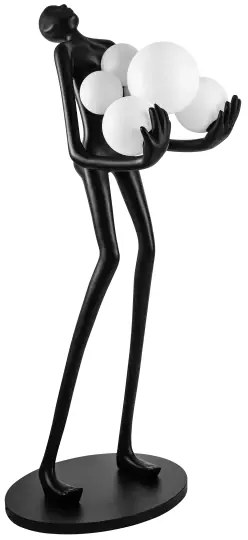 Designová stojací lampa Atlas B