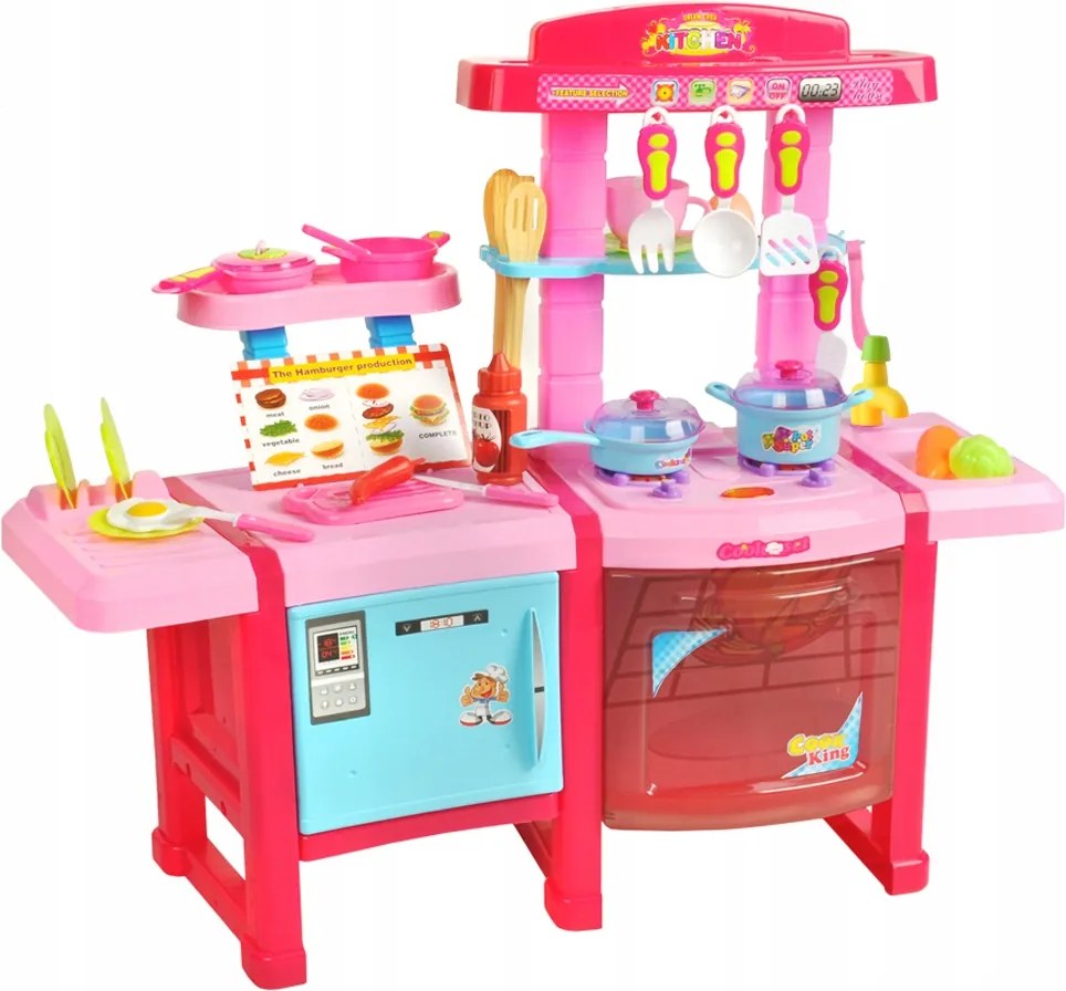 ISO Dětská kuchyňka s lednicí a troubou XXL, 6723