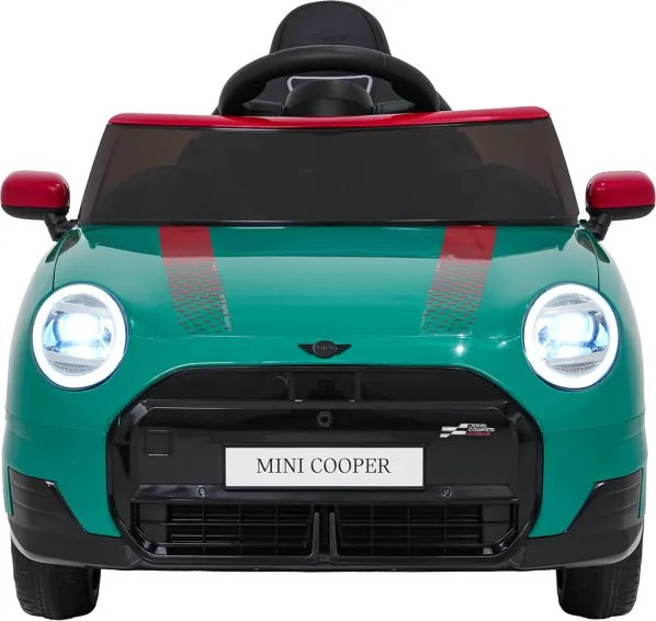 Elektrické autíčko Mini Cooper zelené
