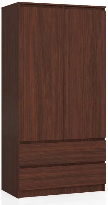 Skříň S 90 cm 2D 2SZ CLP wenge