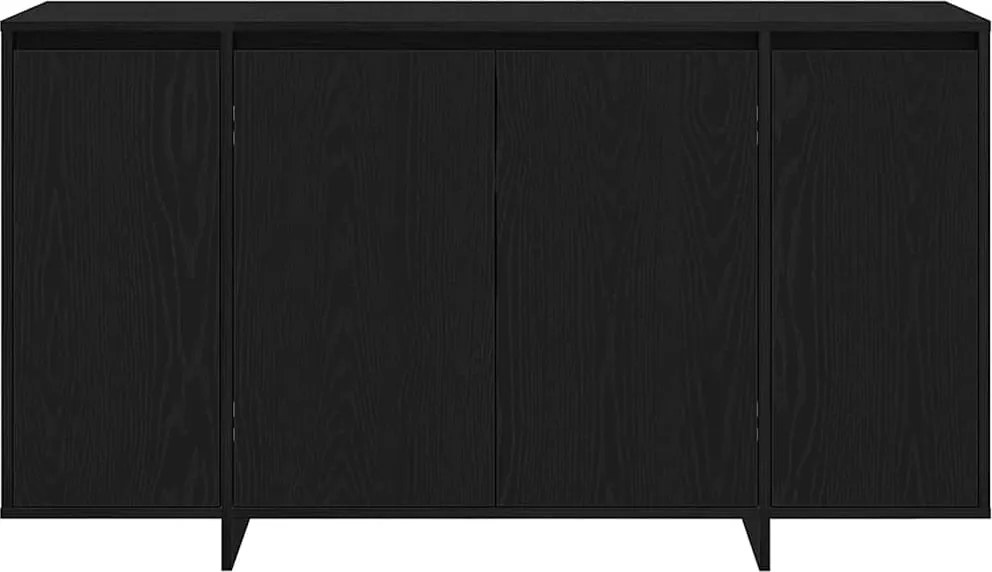 Servírovací skříň Černý dub 135 x 41 x 75 cm Kompozitní dřevo 3333895