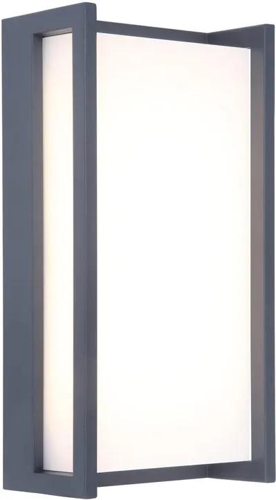 Lutec 5193001118 LED venkovní nástěnné svítidlo Qubo 1x18W | 3000K | IP54