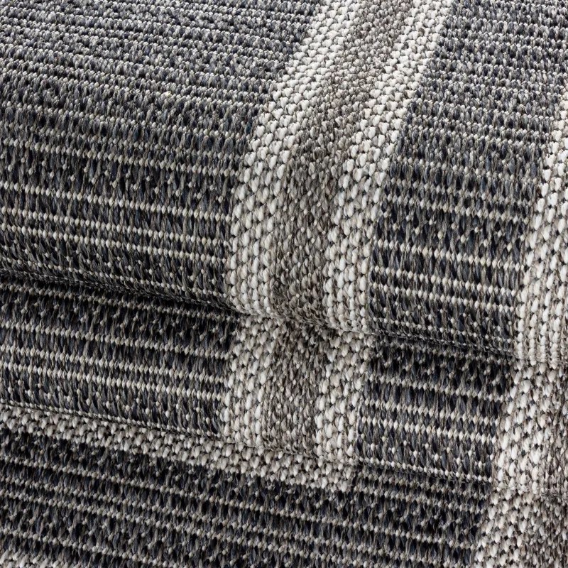 Ayyildiz, Kusový koberec Aruba 4901 grey – na ven i na doma, 60x100, šedá, chodba / předsíň
