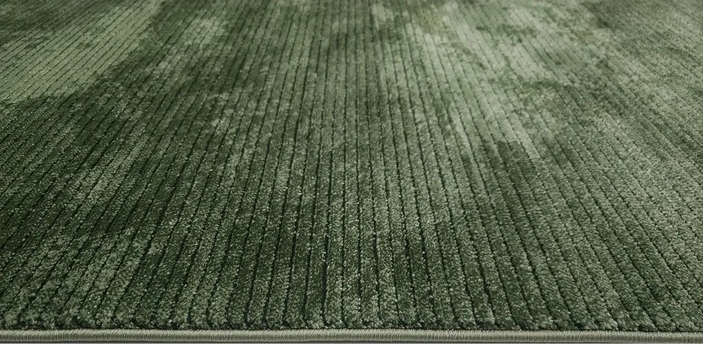 BE Koberec Eforia 9551 GREEN - zelený obdélníkový Rozměr: 60x100 cm