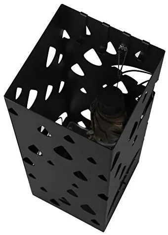 Stojan na deštníky, motiv kapky, černý, výška 49 cm LUC49BV1