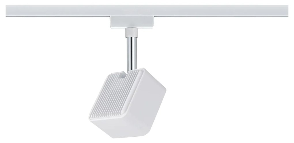 Paulmann 95511 Cube, spot pro Urail system, 1x8W LED 2700K stmívatelné, matná bílá