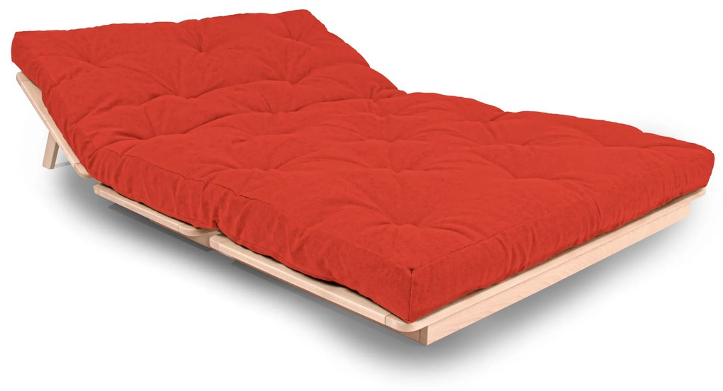 Rozkládací futonová pohovka LAYTI 01 140 cm z - výběr z 10 provedení