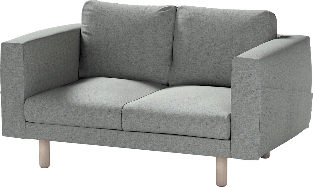 Potah na pohovku IKEA Norsborg 2-místná barva modrá látka pletený vzor