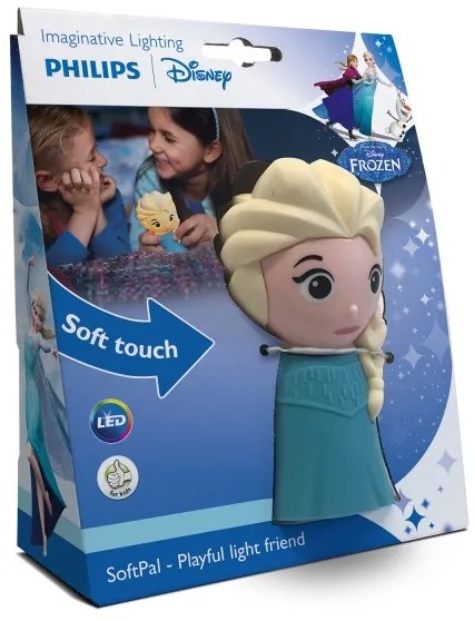 Philips 71768/03/16 - LED Dětská lampa DISNEY ELSA 1xLED/0,3W/3V