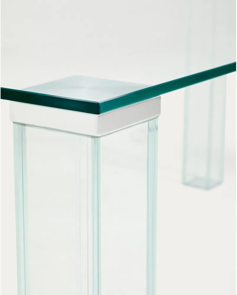 Skleněný jídelní stůl 100x200 cm Adularia – Kave Home