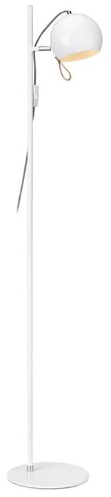 Markslojd 106617 BALL - Moderní stojací lampa v bílé barvě