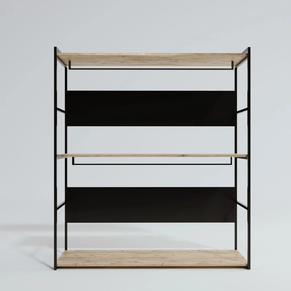 Kalune design Otevřená šatní skříň PERPA 170x160 cm