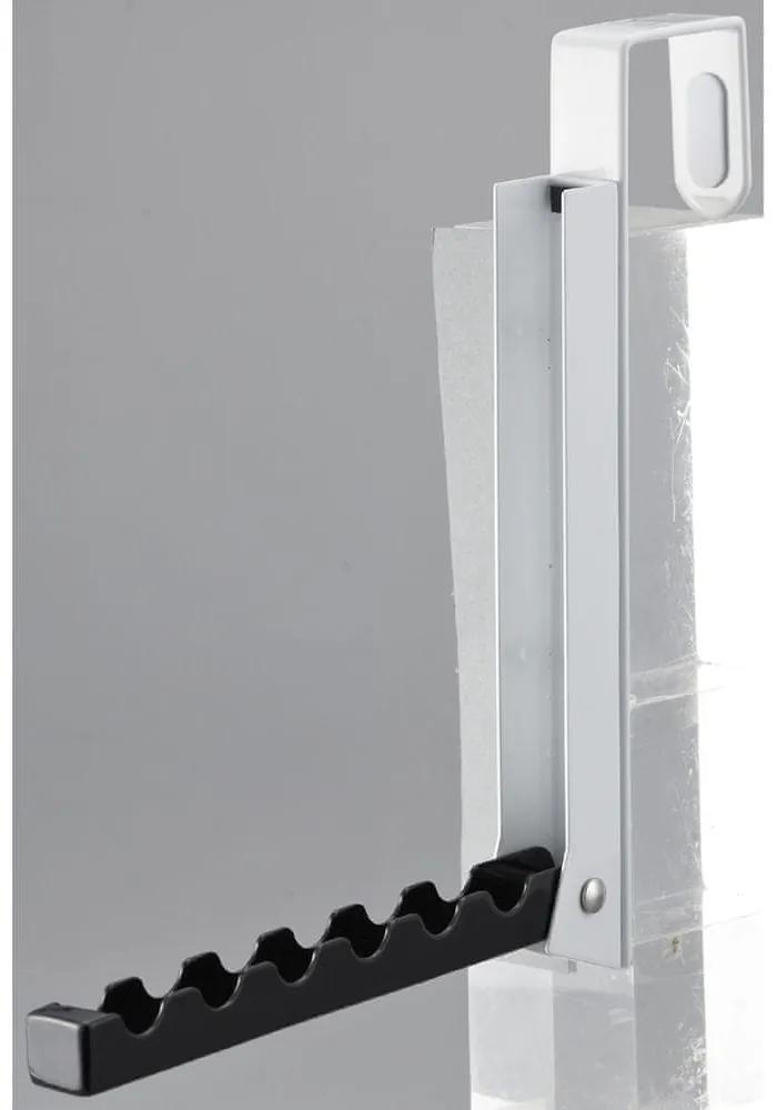 Yamazaki Výklopný věšák na dveře/stěnu Smart 7162, kov, bílý/černý
