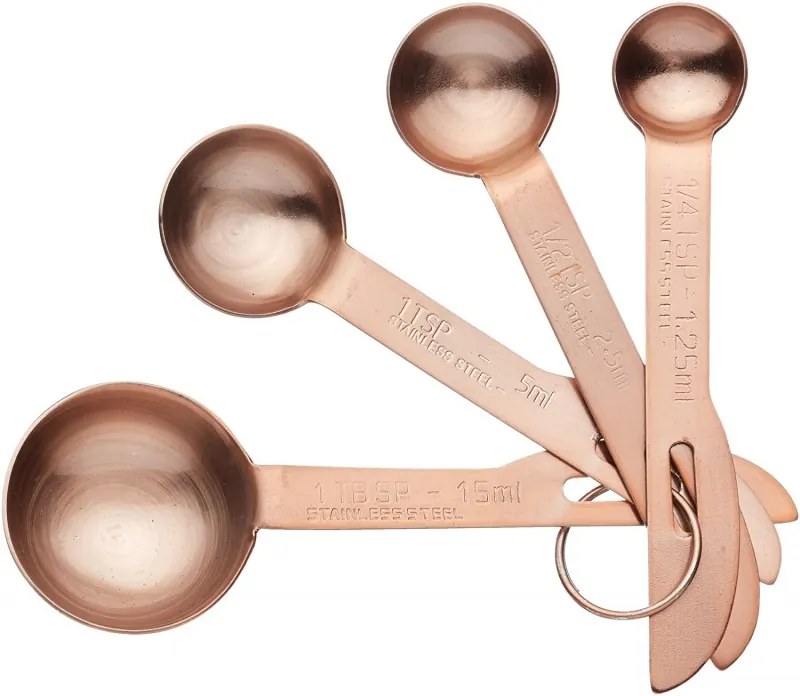 Odměrné lžičky Spoons Copper