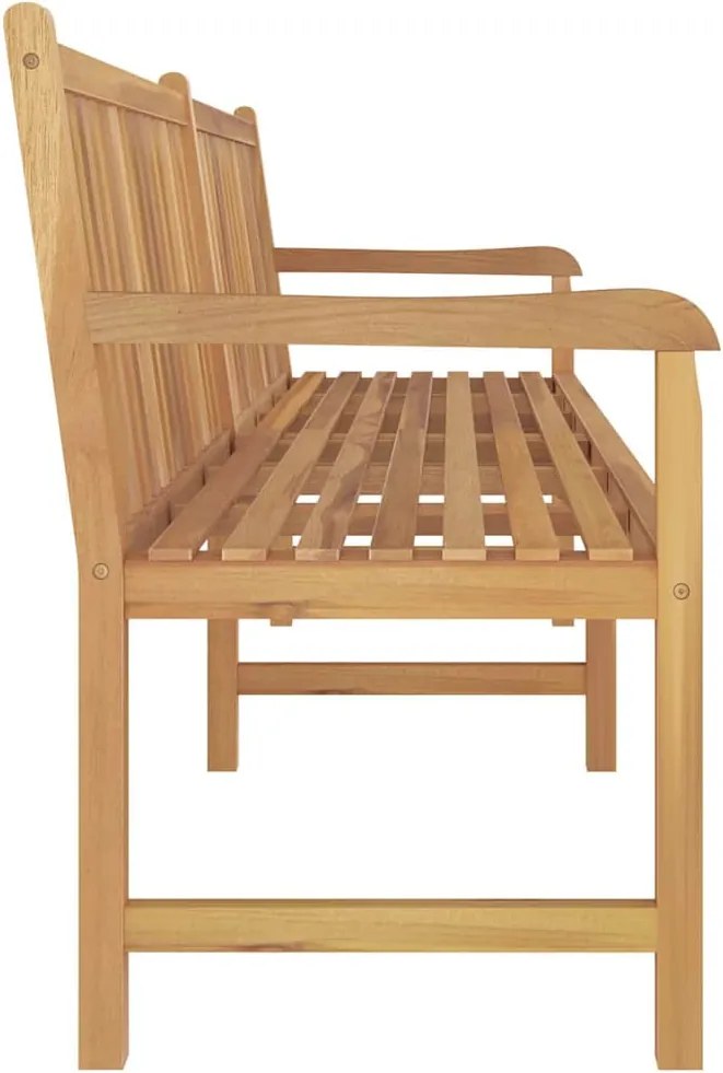 Zahradní lavice 228 cm masivní teakové dřevo 316624