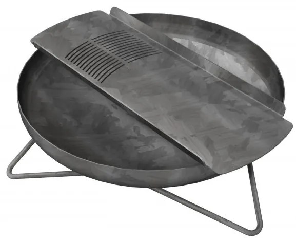 Grilovací plát na přenosné ohniště Ø 80 cm ✔ Nerez