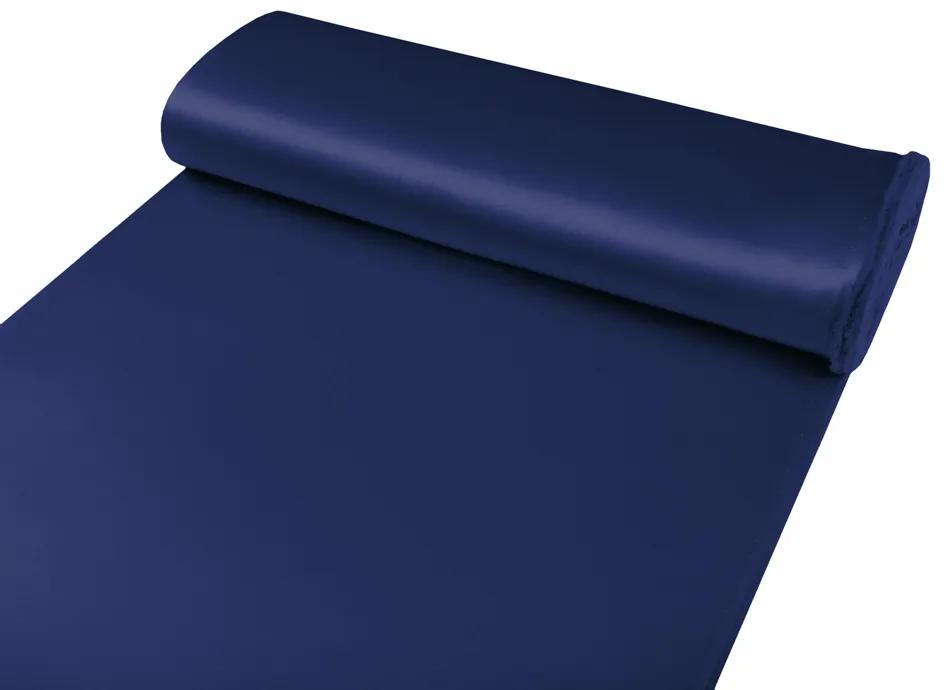 Biante Saténový závěs LUX-L039 Námořnická modrá 140x260 cm