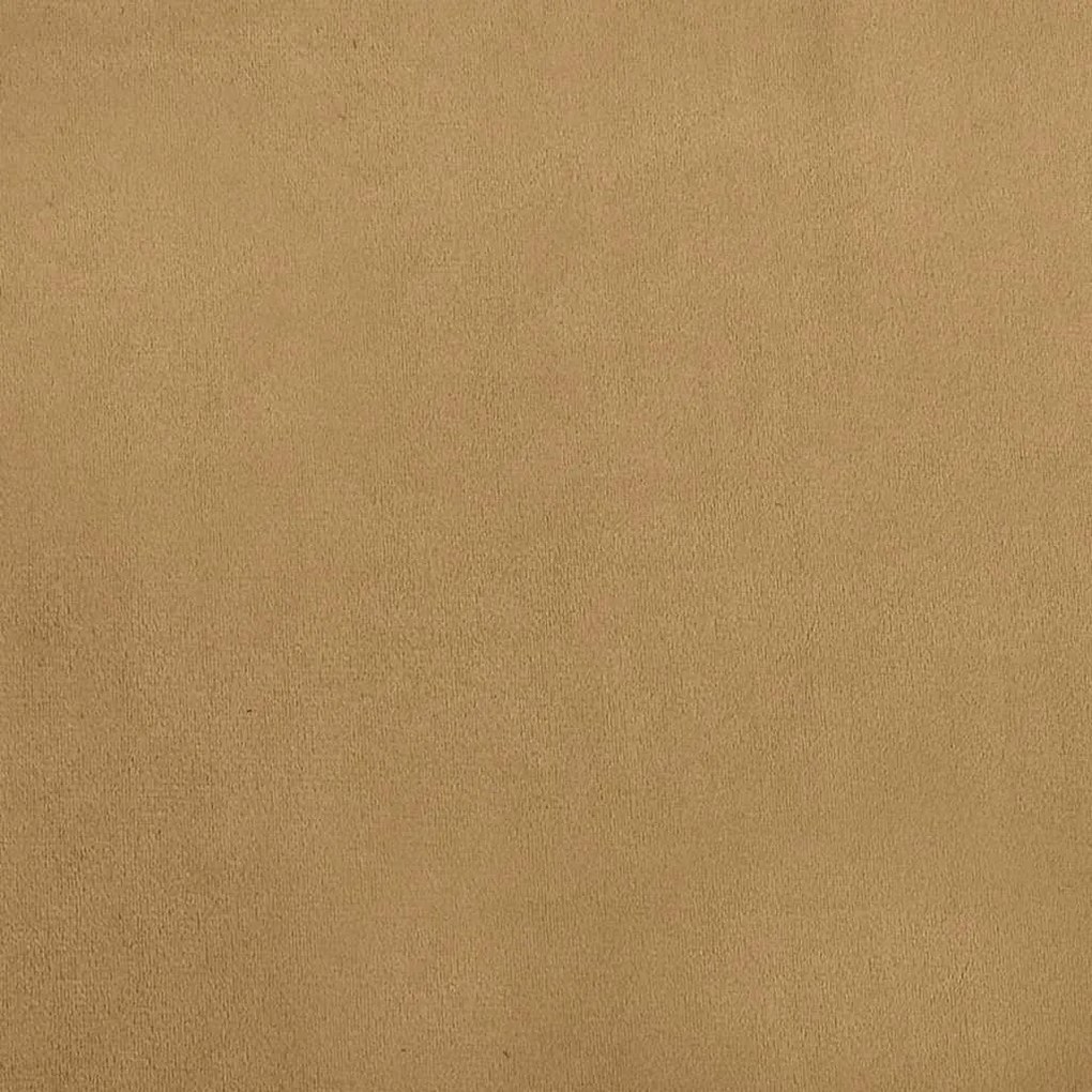 Dětská pohovka hnědá 70 x 45 x 26 cm samet 3196405