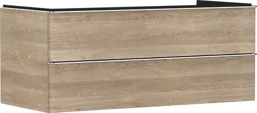 Hansgrohe Xelu Q skříňka pod umyvadlo pod desku 118x49,5x55 cm přírodní dub 54084000