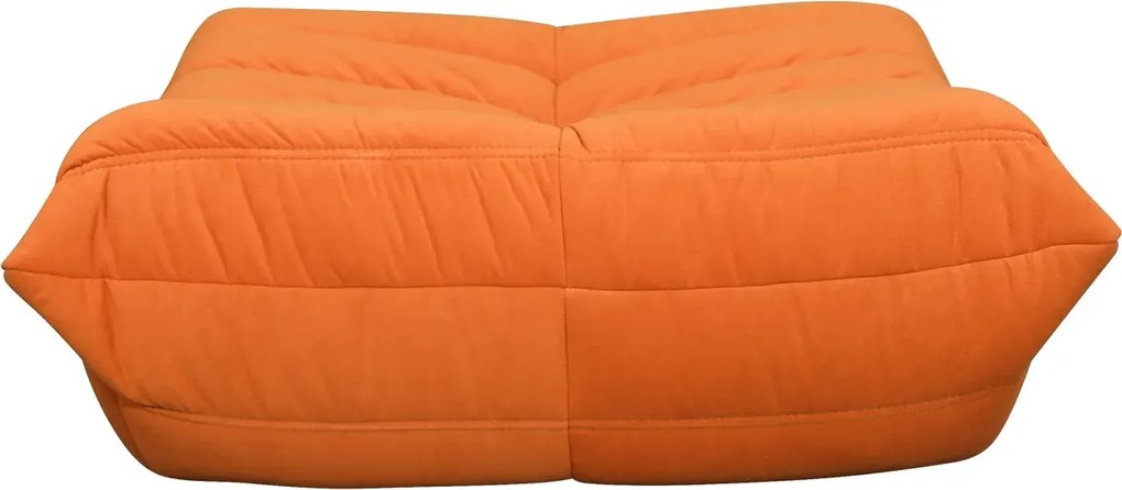 Taburet Nua 86 cm samet oranžový