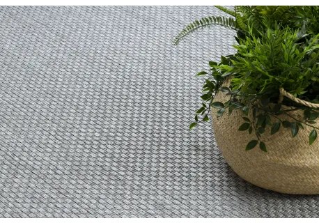 koberec TIMO 6272 SISAL venkovní světle šedá velikost 180x270 cm | krásné koberce cz
