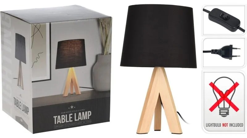 HOMESTYLING Stolní lampa 28 cm KO-Y03000050